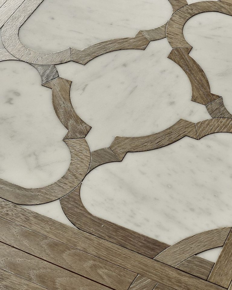 Marble and wood, the winning pair in interior design